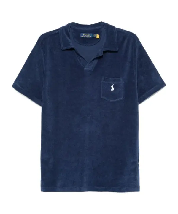 Polo Ralph Lauren Terry-cloth T-shirt - Navy