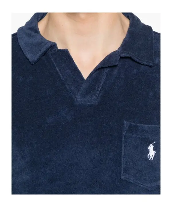Polo Ralph Lauren Terry-cloth T-shirt - Navy