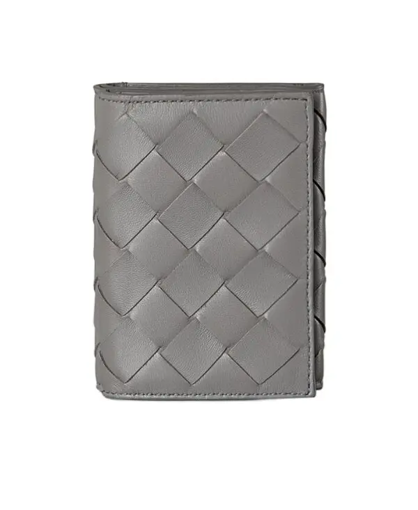 Bottega Veneta Woven Flip Wallet