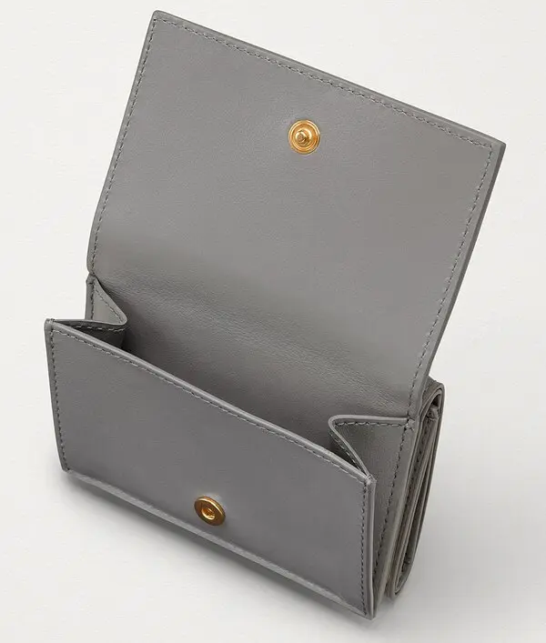 Bottega Veneta Woven Flip Wallet