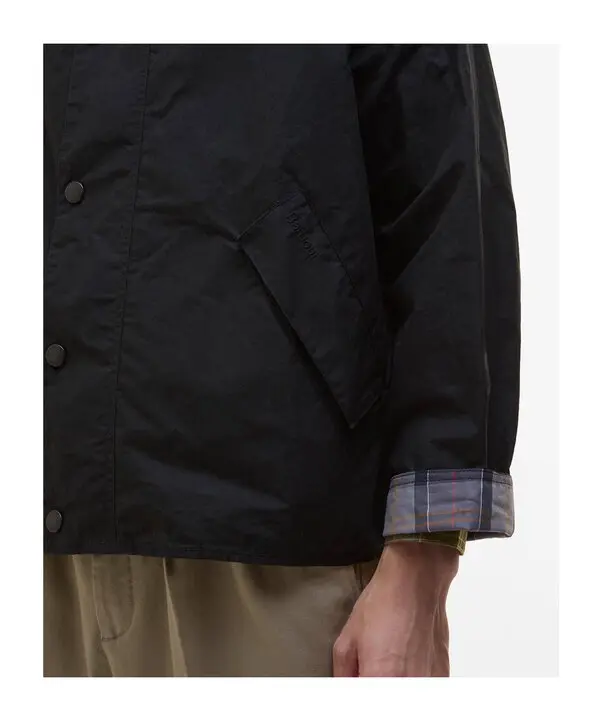 Barbour Logo-embroidered Long-sleeved Jacket