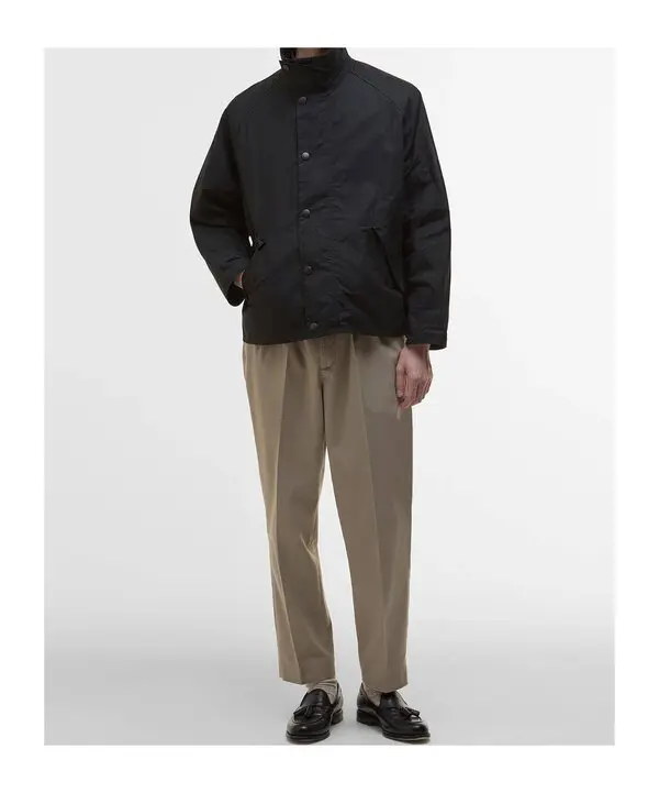 Barbour Logo Embroidered Long Sleeve Jacket