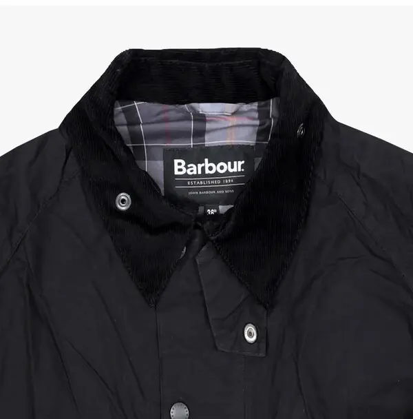 Barbour Logo Embroidered Long Sleeve Jacket
