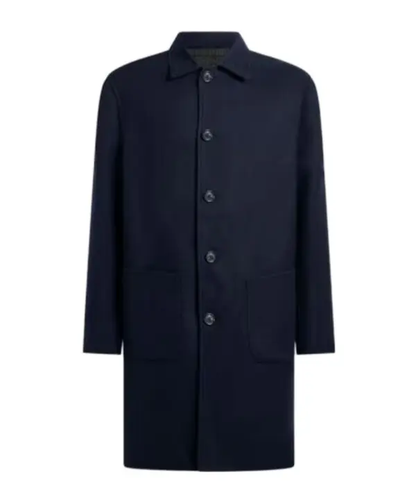 Etro Reversible Wool-blend Coat