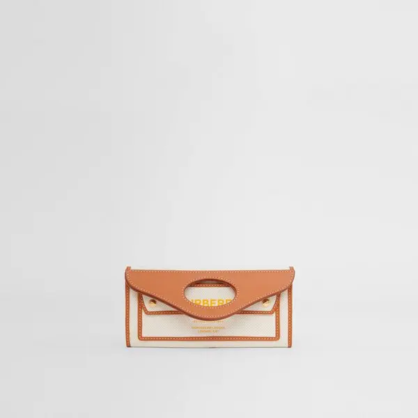 Burberry Mini Two-tone Pocket Bag