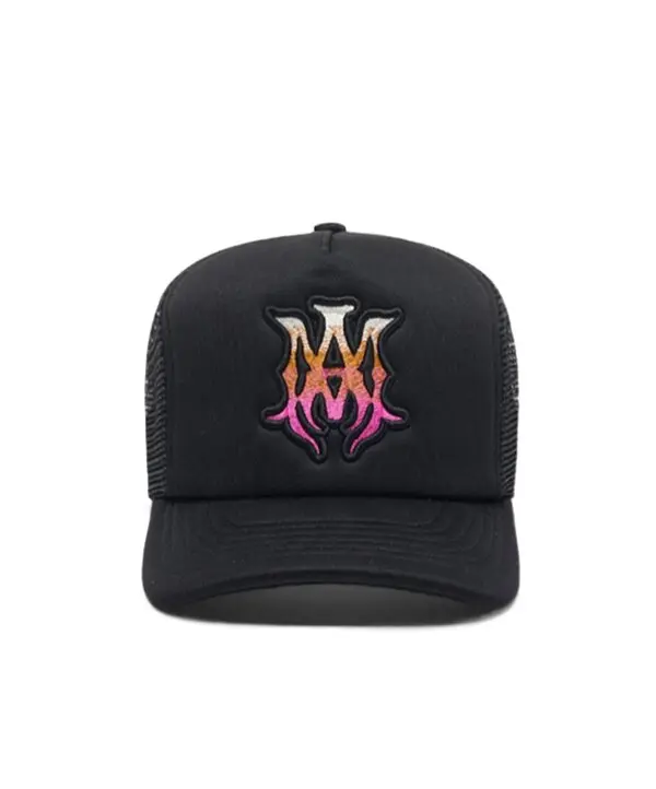 Amiri Ma Surf Foam Trucker Hat - Black