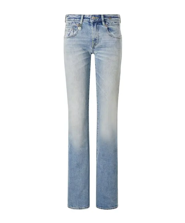 R13 Flare Low-rise Jeans - No