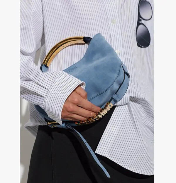 Moschino Letter Detail Shoulder Bag