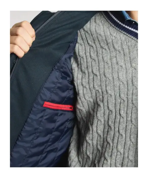 FAY Layered Single-breasted Coat