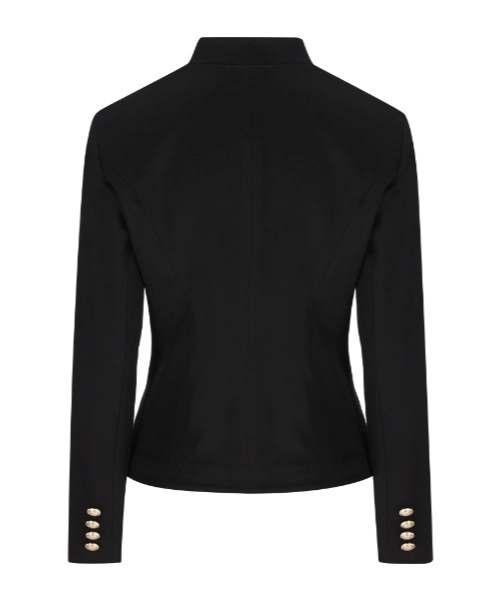 CINI VENEZIA Tailored Long Sleeve Jacket With Button Details