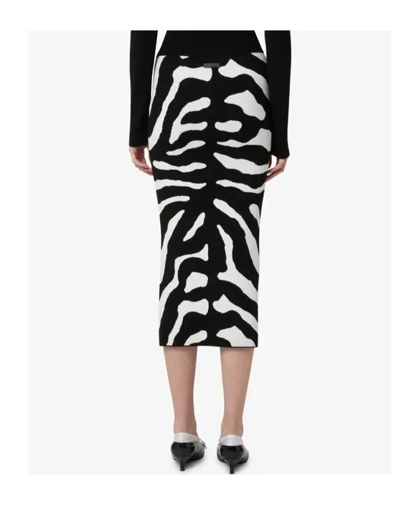 Moschino Printed Stretch Skirt
