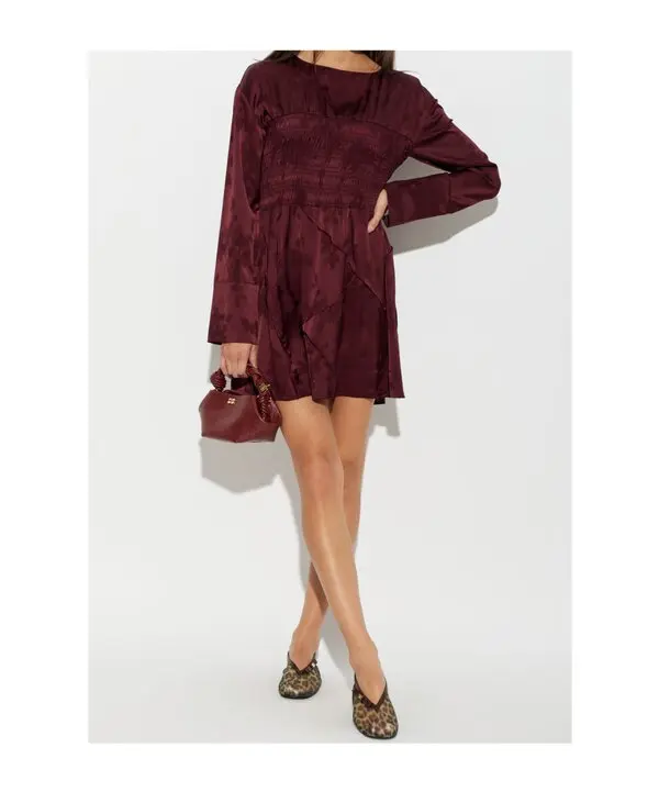 GANNI Long-sleeved Dress