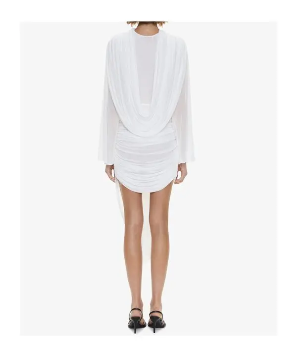 Christopher Esber Pleated Long-sleeved Dress