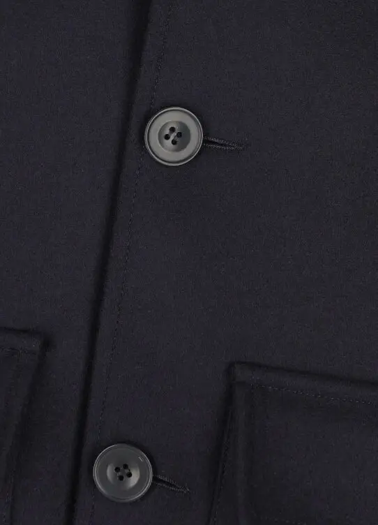 CINI VENEZIA Cini Hooded Button-up Coat