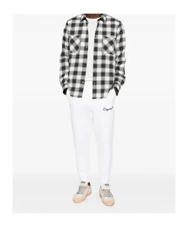 Dsquared2 Logo Embroidered Sweatpants