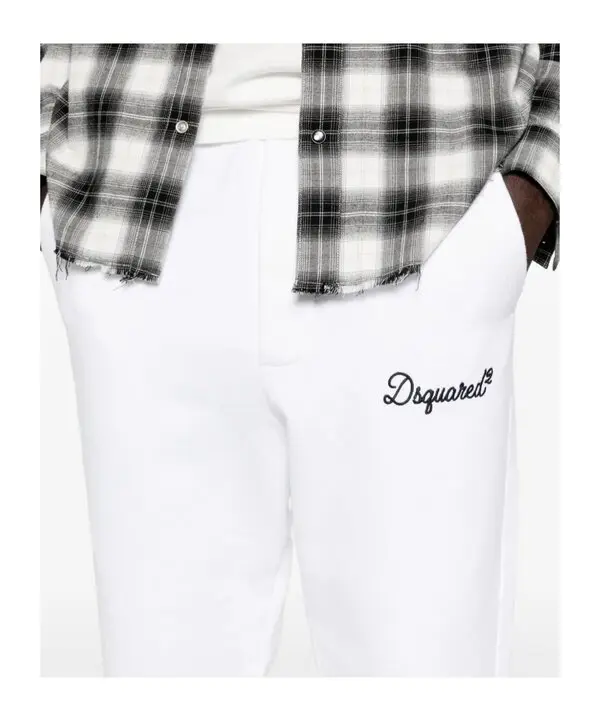 Dsquared2 Logo Embroidered Sweatpants