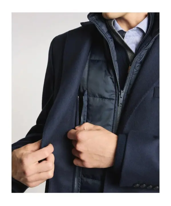FAY Double Coat In Wool And Cashmere