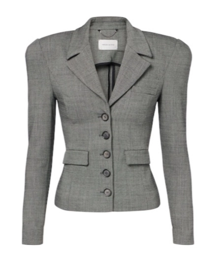 Magda Butrym Herringbone Wool-blend Jacket