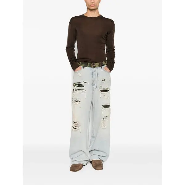 Amiri Repaired Baggy Jeans