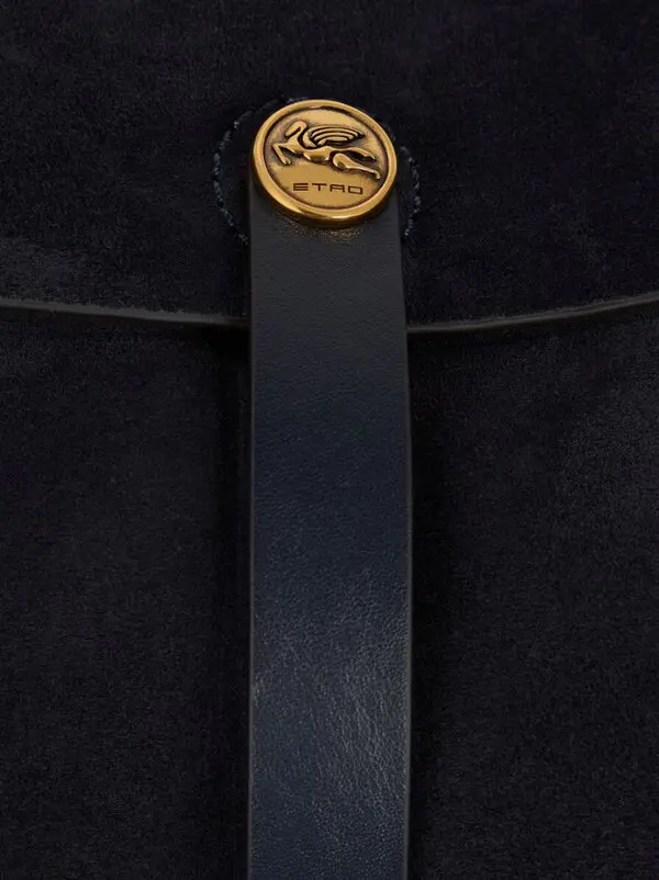 Etro Maxi Suede Pony Bag