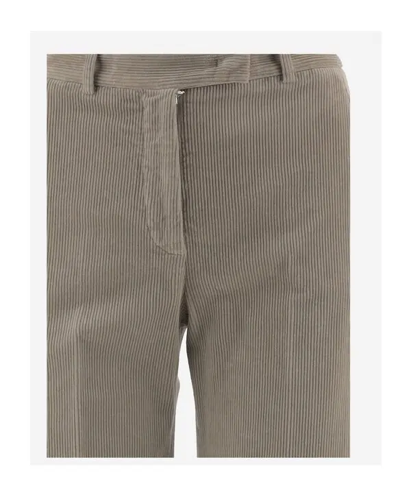 QL2 QUELLEDUE Teodora Ribbed Straight-leg Pants