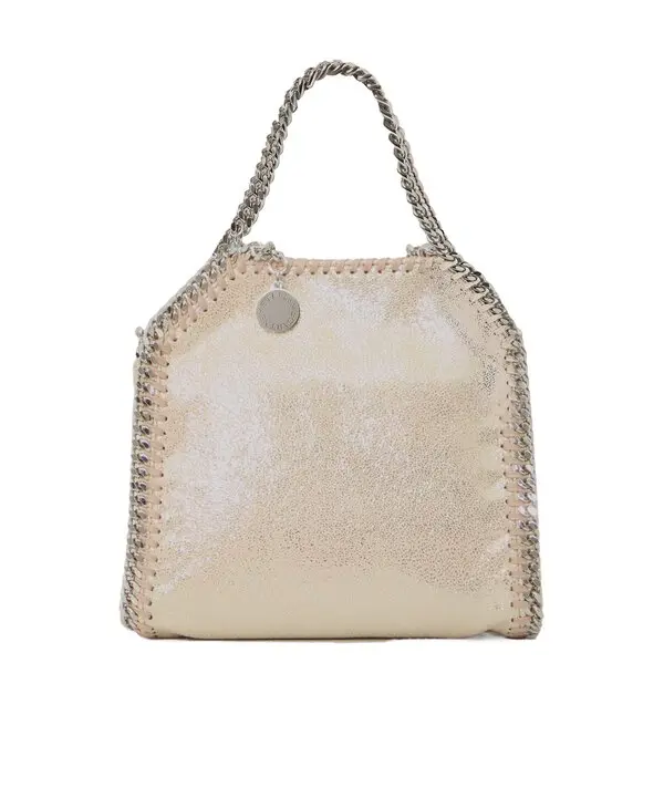 Stella McCartney Tiny Falabella Chain-trim Mini Bag - Nude