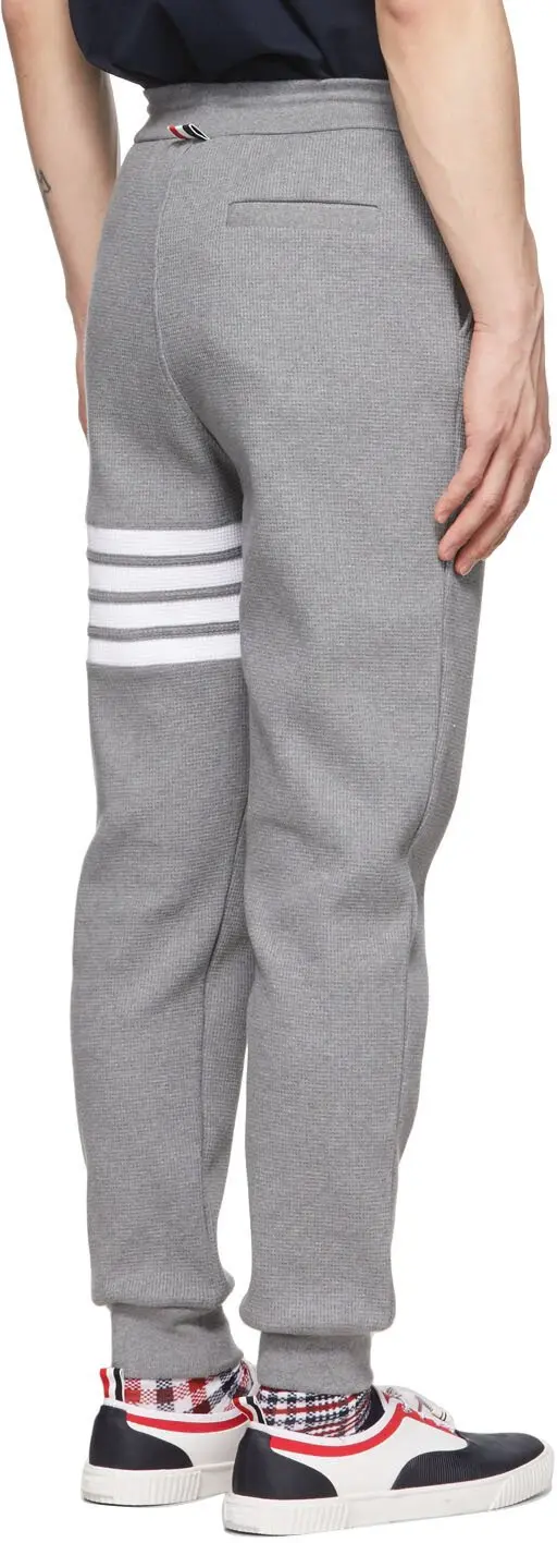 Thom Browne 4-bar Drawstring Jogger Pants