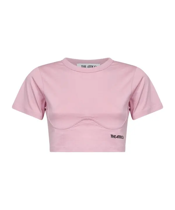 Attico Cropped T-shirt