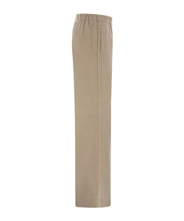 Herno Elastic Waist Resort Trousers