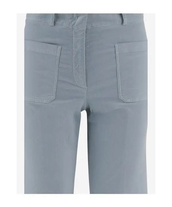 QL2 QUELLEDUE Nina Flared Velvet Pants