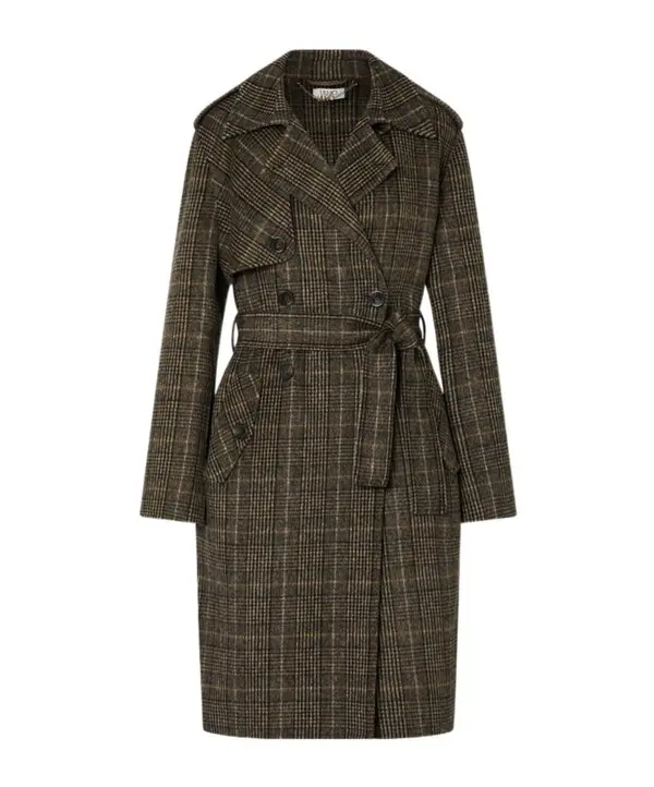 Liu Jo Long Wool Blend Coat - Black