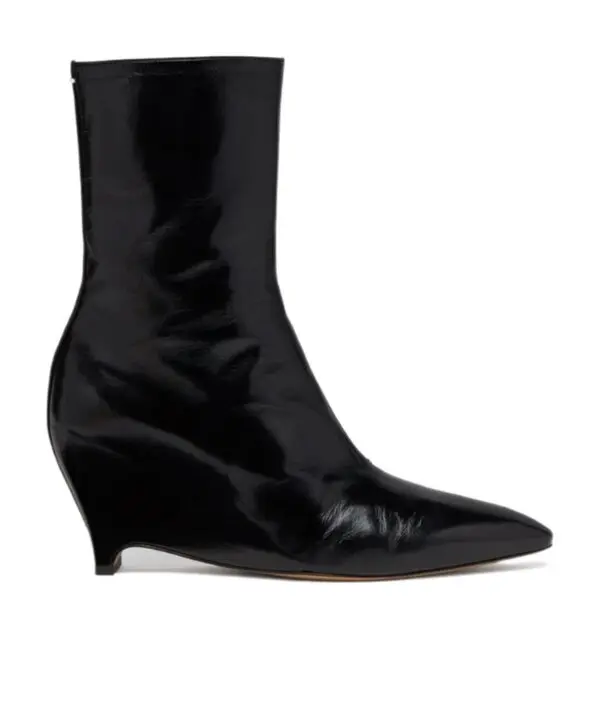 MAISON MARGIELA Heel-less Ankle Boots - Black