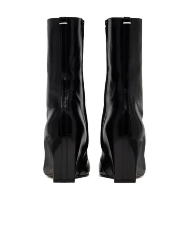 MAISON MARGIELA Sculptural Wedge Heel Ankle Boots