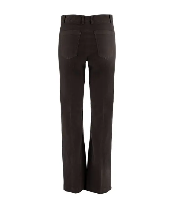 QL2 QUELLEDUE Nina Flared Velvet Pants