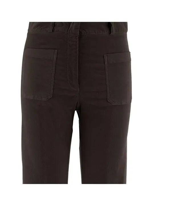QL2 QUELLEDUE Nina Flared Velvet Pants