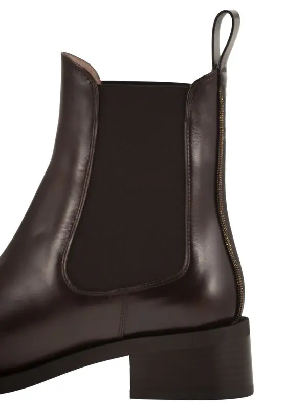 Fabiana Filippi Chelsea Ankle Boots - Black