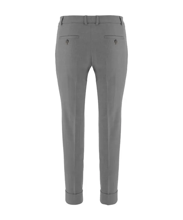QL2 QUELLEDUE Margot Tailored Cuffed Hem Trousers