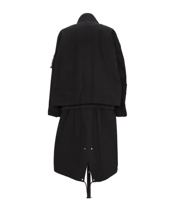 Sacai Nylon Twill X Rip Stop Coat