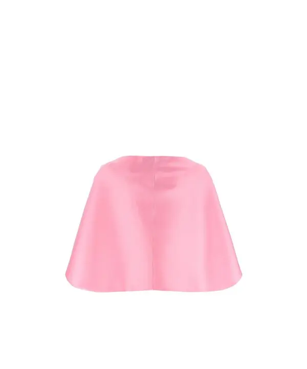 Alberta Ferretti Cropped Shawl