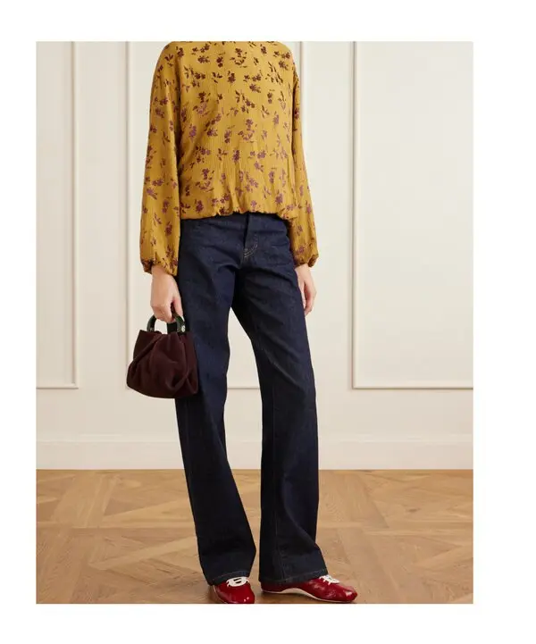 Dries Van Noten Belt-loop Wide-leg Jeans