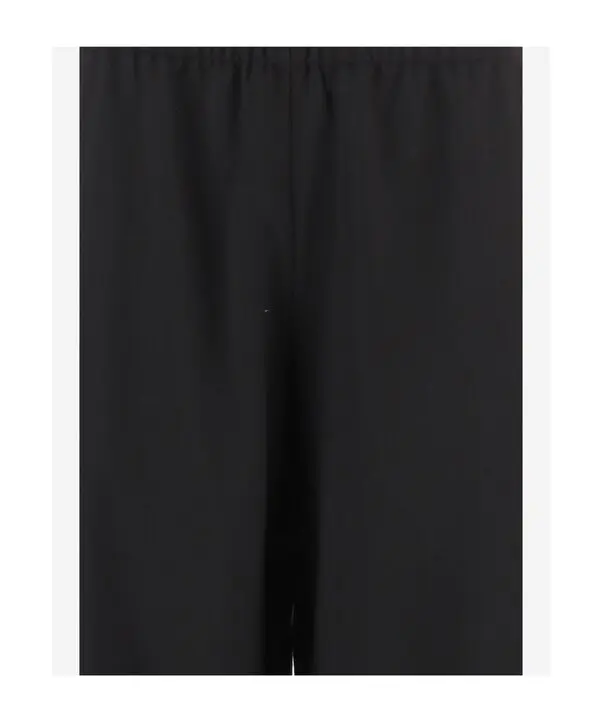 Khaite Elastic Waist Wide-leg Trousers