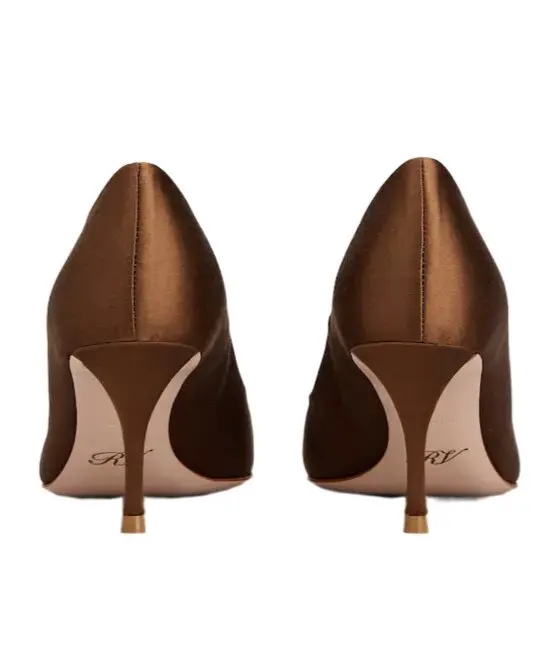 ROGER VIVIER Efflorescence Satin Pumps