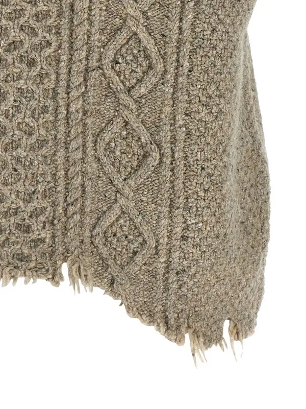 R13 Boyfriend Cable Knit Vest