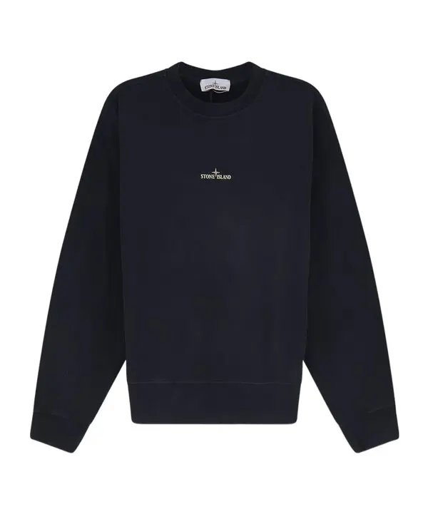 Stone Island Long-sleeve Crew-neck Sweatshirt