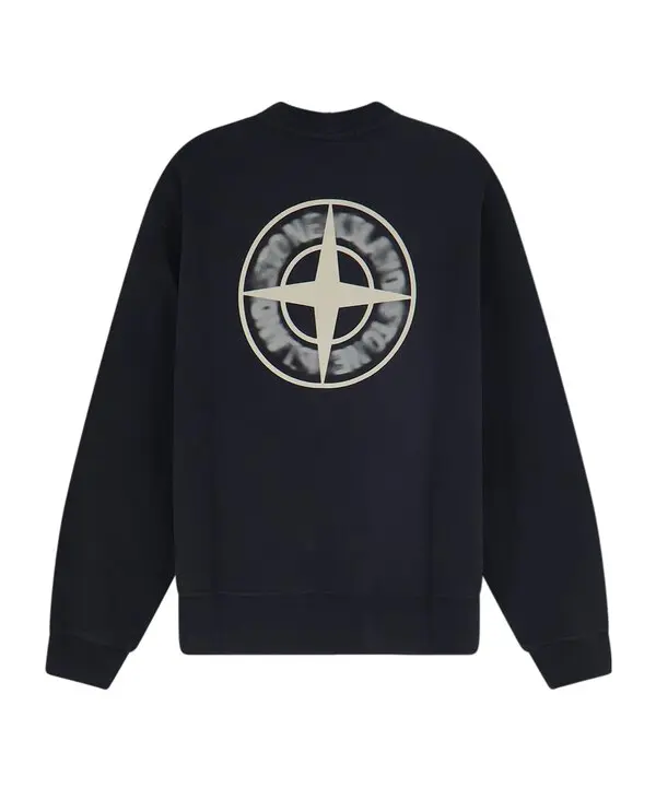 Stone Island Long-sleeve Crew-neck Sweatshirt
