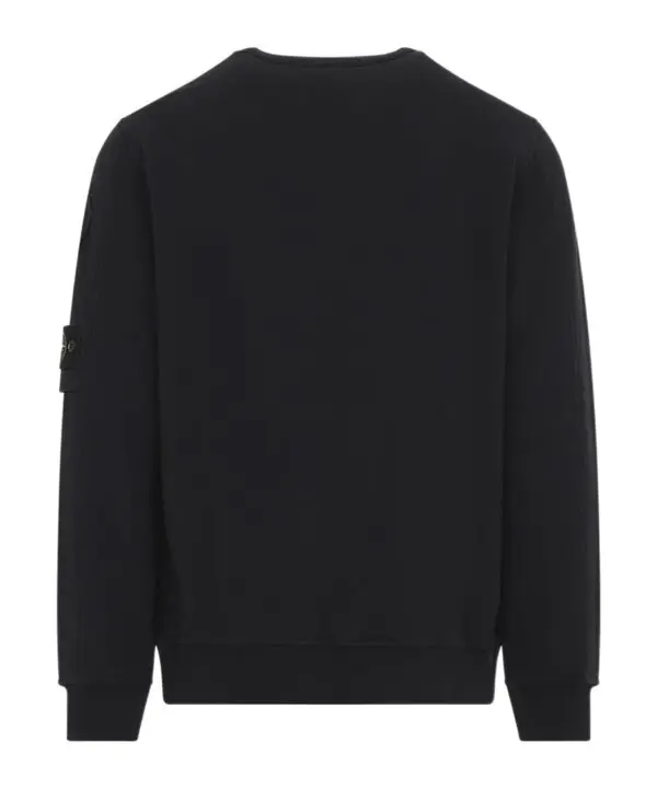 Stone Island Crewneck Sweatshirt With Detachable Logo