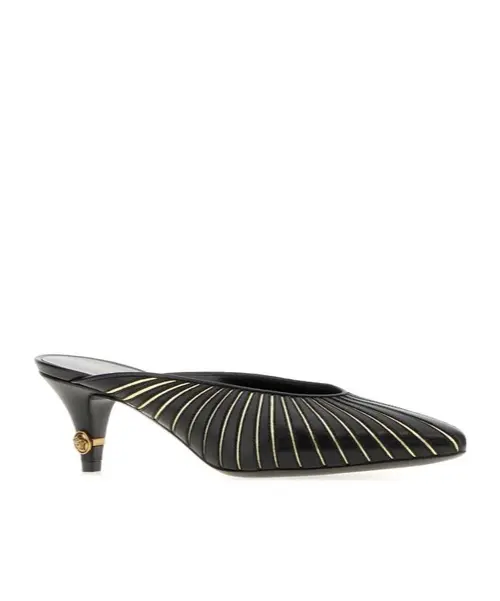 Versace Nappa Mules 55 Mm