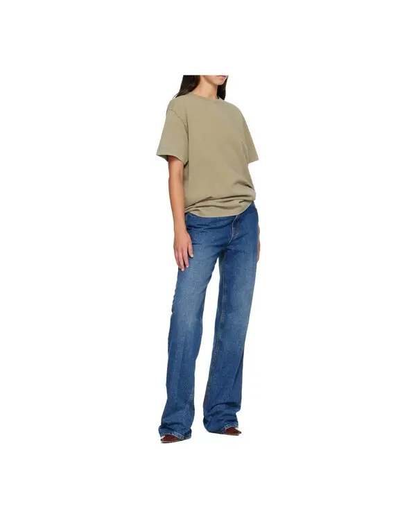 MUGLER Oversized Back-print T-shirts