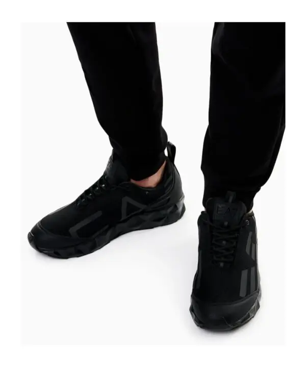 EA7 Logo-print Lace-up Sneakers