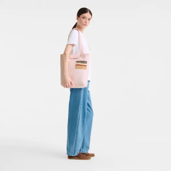 Longchamp Caroline Helain X Collaboration Tote Bag